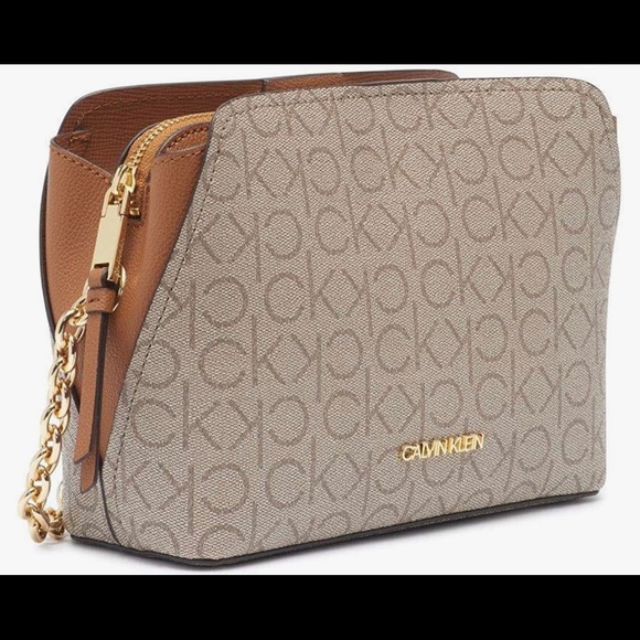 Calvin Klein | Bags | Nwt Calvin Klein Hailey Signature Triple ...